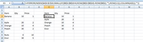 Excel How To Return 1st 2ndnth Not Blank Value From Column And