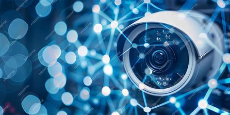 Enhanced Cyber Security And Business Technology With Ai Camera For Secure Cloud Network Concept