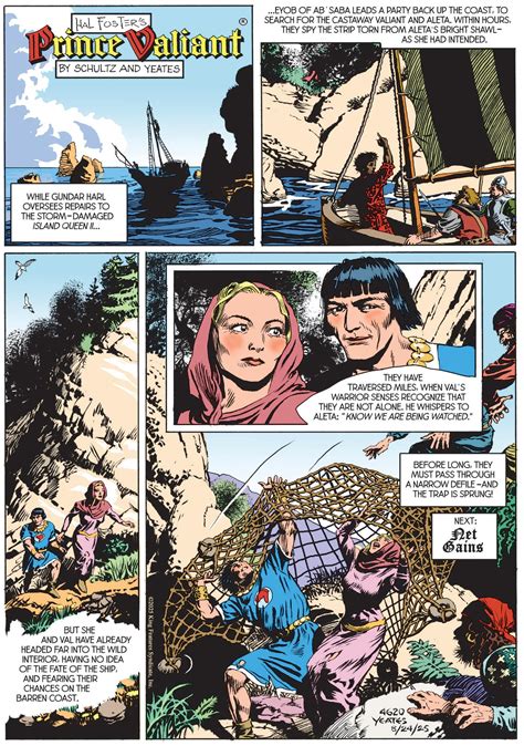 Prince Valiant Comic Strip 2025 08 24 Comics Kingdom