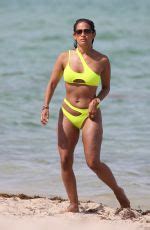 Rocsi Diaz In Bikini On The Beach In Miami 06 11 2019 Hawtcelebs