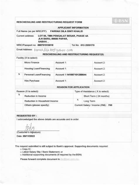 Borang Bsn Pdf