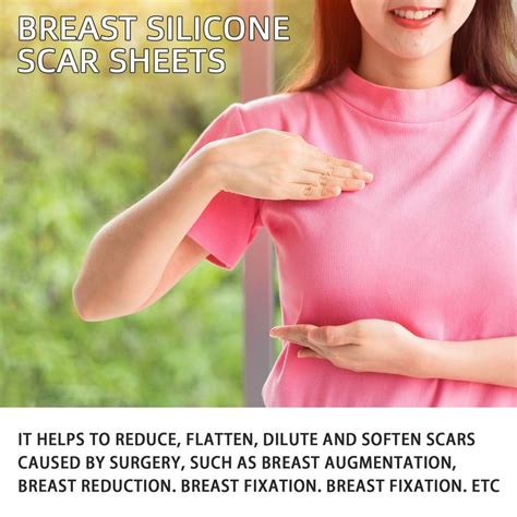 Scar Patch Repairs Skin Comfortably Lightly And Smoothens Breast