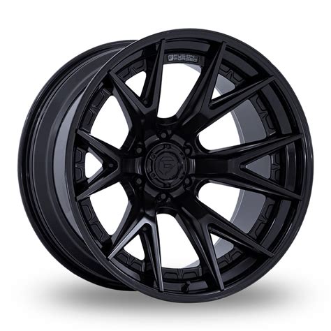 Fuel Off Road Catalyst Fusion Forged Matt Black Gloss Black Lip 20