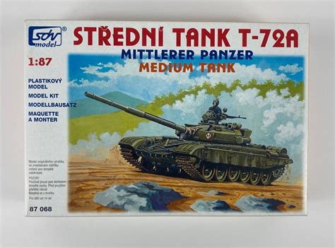 Sdv Model Kit Ho Scale Medium Tank Mittlerer Panzer 87068 1 87 Model Kit 4651491538