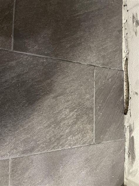 Inconsistent Grout Color Rtile