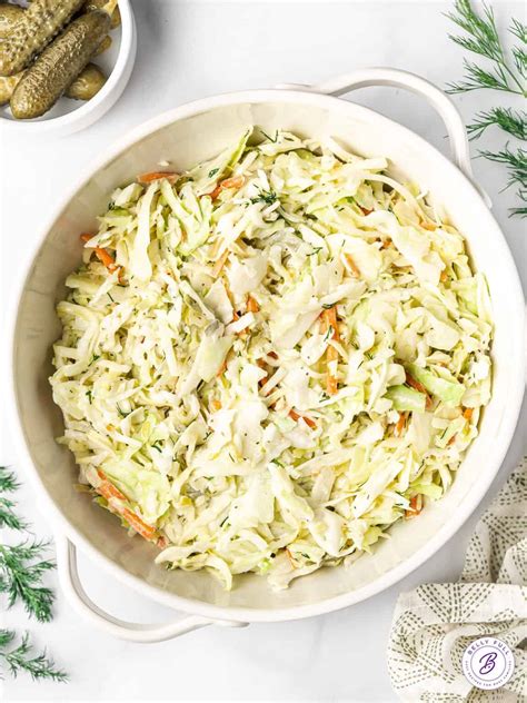 Dill Pickle Coleslaw Belly Full