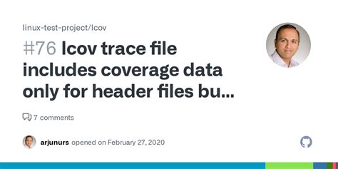 Lcov Trace File Includes Coverage Data Only For Header Files But Not