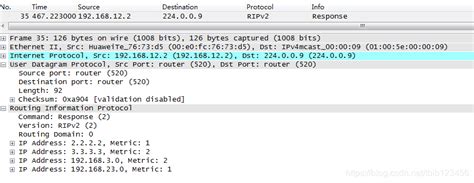 计算机网络之ip路由（四） 路由基础配置 display ip routing table csdn博客