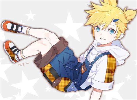 鏡音レン 「鏡音レン 」つのびんtetuのイラスト