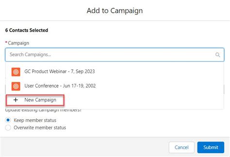 How To Add Contacts To Campaign In Salesforce