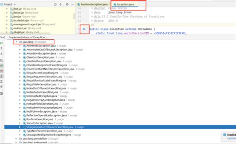 Runtimeexception 子类 阿里云开发者社区