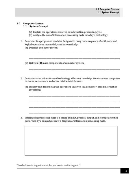 Tutorial 11 Pdf Inputoutput Data Processing