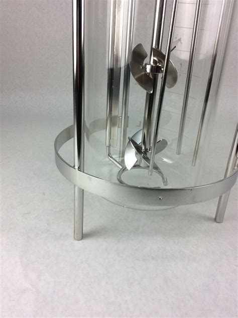 Sartorius 8l Liter Glass Vessel Bioreactor Bio Reactor Biostat