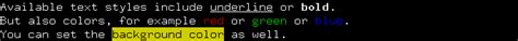 Bash Friendly Terminal Color Names In Shell Scripts Unix Linux Stack Exchange