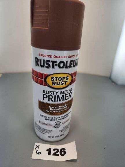 Rust Oleum Rusty Metal Primer Spray Can Auction Hub Texas