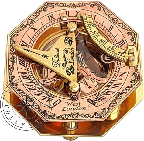Golden Antique Brass Compass Packaging Type Box Sizediameter 3