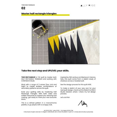 Two Rectangles ALLY RYDE