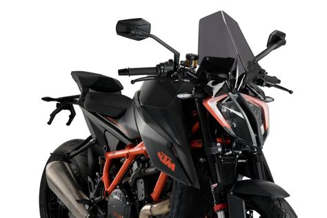 Puig KTM 1290 Superduke R 2020 2023 NKツーリングスクリーン ダークスモーク 20461F