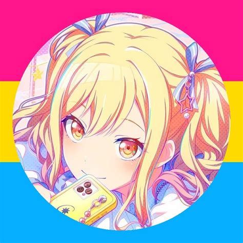 Saki Pansexual Icon ★★•╯ Arcobaleno