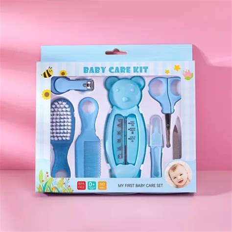 Kit De Aseo Y Cuidado Personal Para Bebe Set De Aseo Pzas Cuotas sin interés