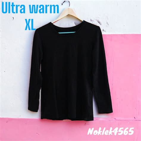 เสื้อ Uniqlo Heattech Ultra Warm Xl ฮีทเทค ยูนิโคล่ หญิง Shopee Thailand