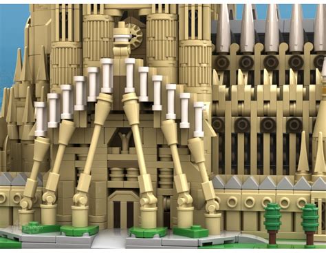 Lego Moc Sagrada Familia By Tbrick Rebrickable Build With Lego