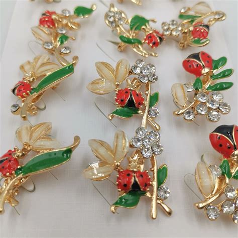 Set 12 Brose Pentru Martisor Nevermore Ghiocei 25cm Auriu Emagro