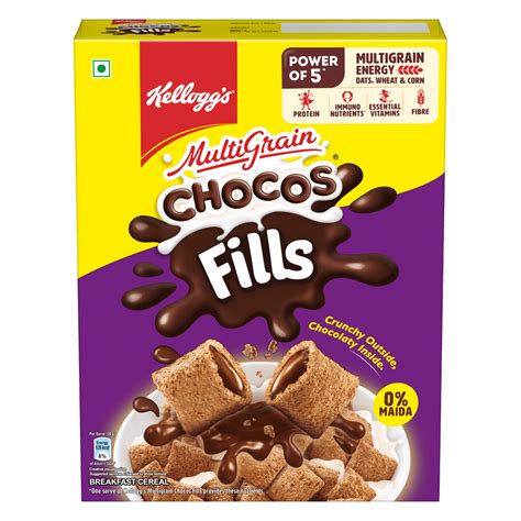 Kelloggs® Chocos Choco Fills Double Chocolaty Cereal