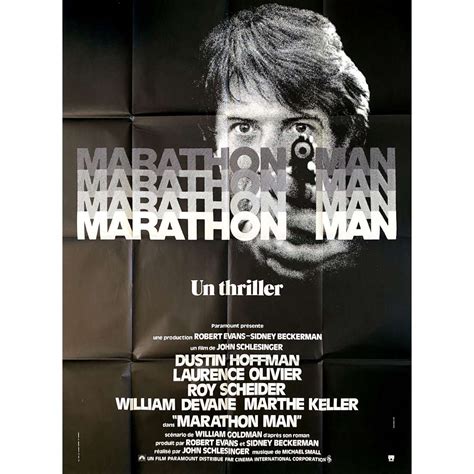 Affiche De Film Française De Marathon Man 120x160 Cm