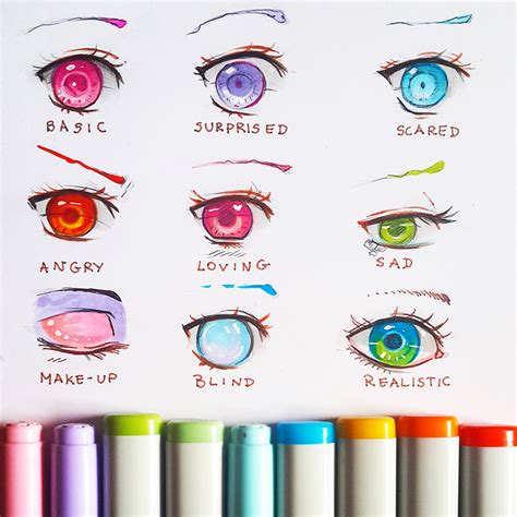 Blind Anime Eyes