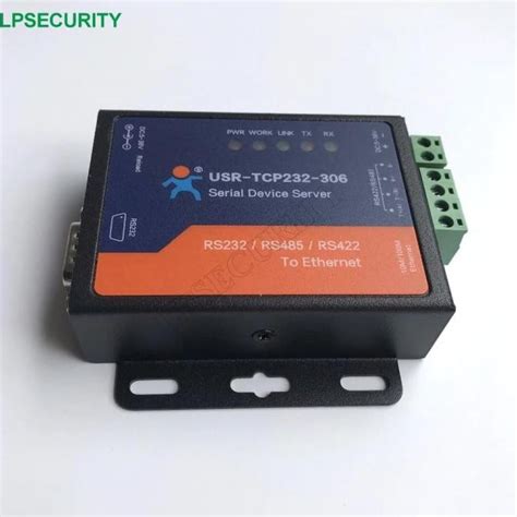 jual usr tcp232 306 serial converter rs232 rs485 rs422 to ethernet rj45