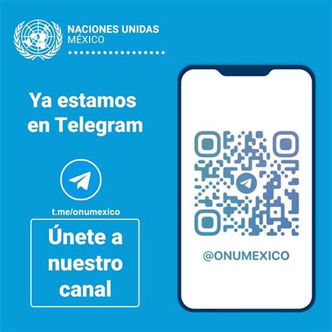 ONU México on Twitter Únete a nuestro canal en Telegram y recibe toda la información