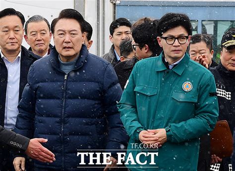 속보 尹 韓 오늘 오찬 회동서천 만남 6일만 정치 기사 더팩트