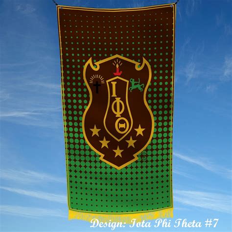 Iota Phi Theta Officially Licensed Flag Banner Etsy