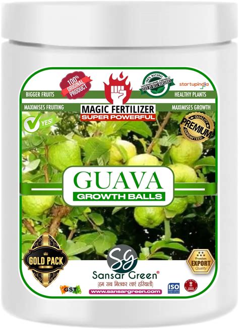 Sansar Green® Guava Magic Growth Balls Fertilizer For Maximising