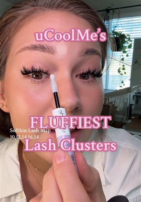 Ucoolme Softhin V03 Ultra Fluffy Matte Lash Clusters Im Using Ucool