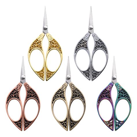 Tailor Craft Scissors Stainless Steel Leaf Style Mini Scissors For Sewing