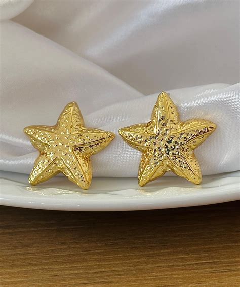 Brinco Estrela Alice Mania Feminina