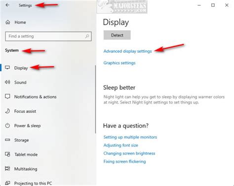 How To Change Screen Refresh Rate In Windows 10 MajorGeeks