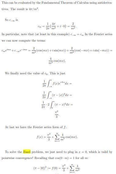 Solved Problem Compute The Fourier Series Of F X X Chegg Com