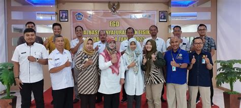 KPPN TEGAL ADAKAN FGD EVALUASI PENYALURAN DAK FISIK DAN DANA DESA TAHUN