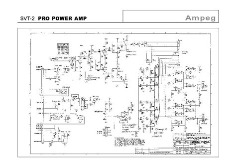 Unveiling The Ampeg Svt Vr Schematic A Closer Look At Its Inner