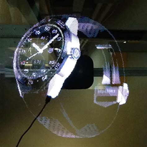 Advertising Hologram Display D Holographic Fan Led Projector