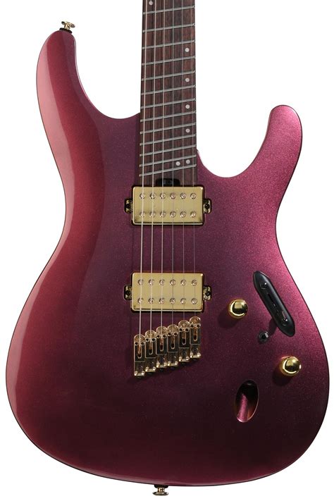 Ibanez Axe Design Lab Sml721 Electric Guitar Rose Gold Chameleon