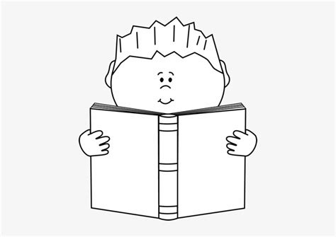 Read Black And White Clipart