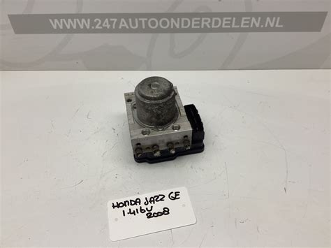 ABS Pomp Honda Jazz III Ge 2008 2011 D103 247 Auto Onderdelen