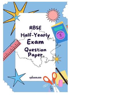 Rbse Class 8th English Half Yearly Paper 2024 Pdf Download