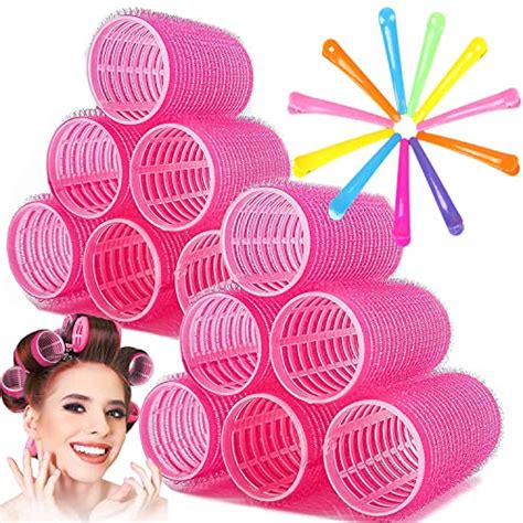 Hair Rollers Set Rollers Hair Curlers VEABEST 22 Packs Self Grip Hair Rollers Set Large Salon