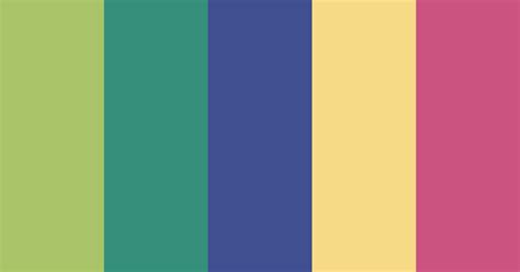 Folk Song Color Scheme Blue