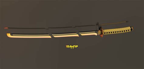 Stl File Sci Fi Katana・3d Printing Design To Download・cults